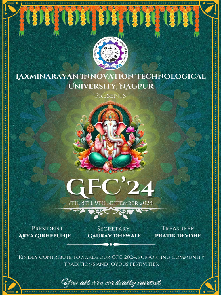 GFC 2024 Invitation Card | PDF