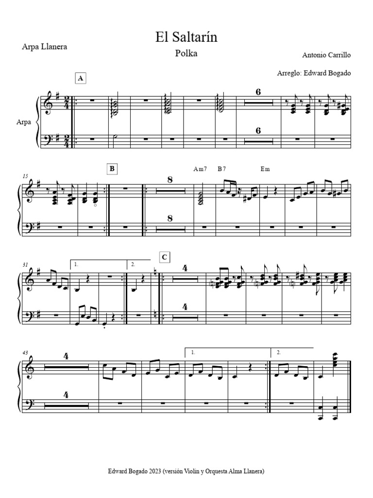 Arpa El Saltarin | PDF