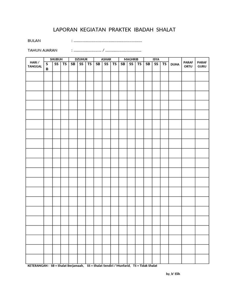 Buku Panduan Solat Kls 5 | PDF