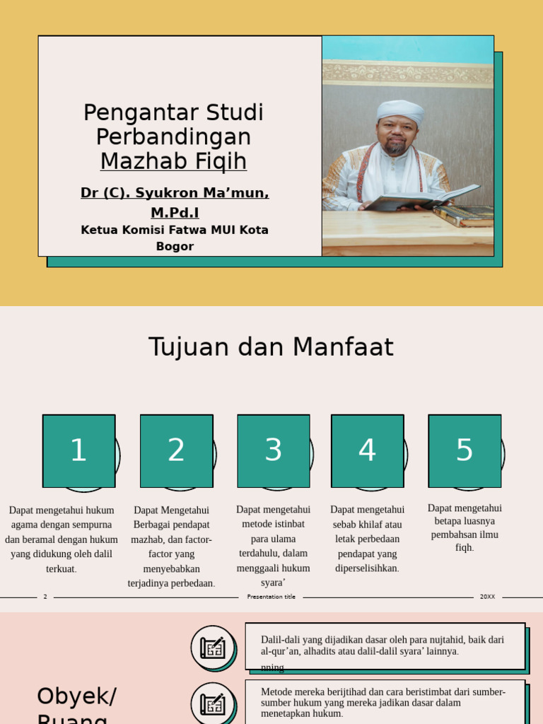 Pengantar Studi Perbandingan Mazhab Fiqih | PDF