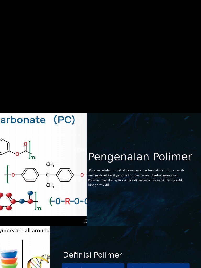 Pengenalan-Polimer (Autosaved) | PDF