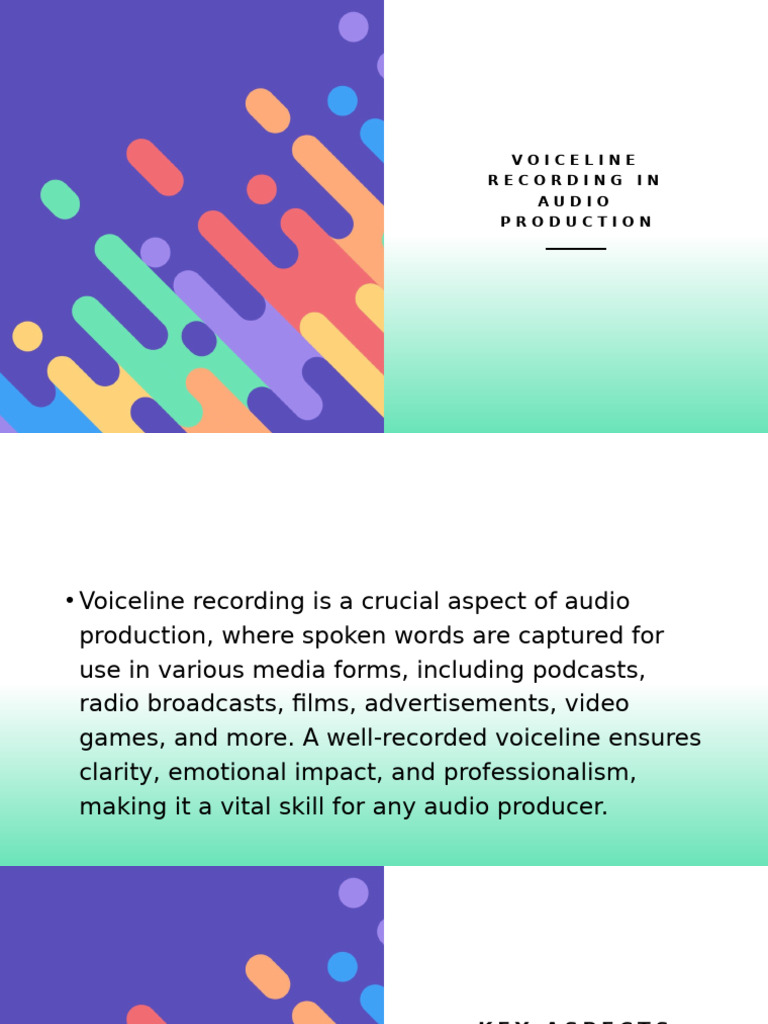 Essential Guide to Voiceline Recording | PDF | Equalization (Audio ...
