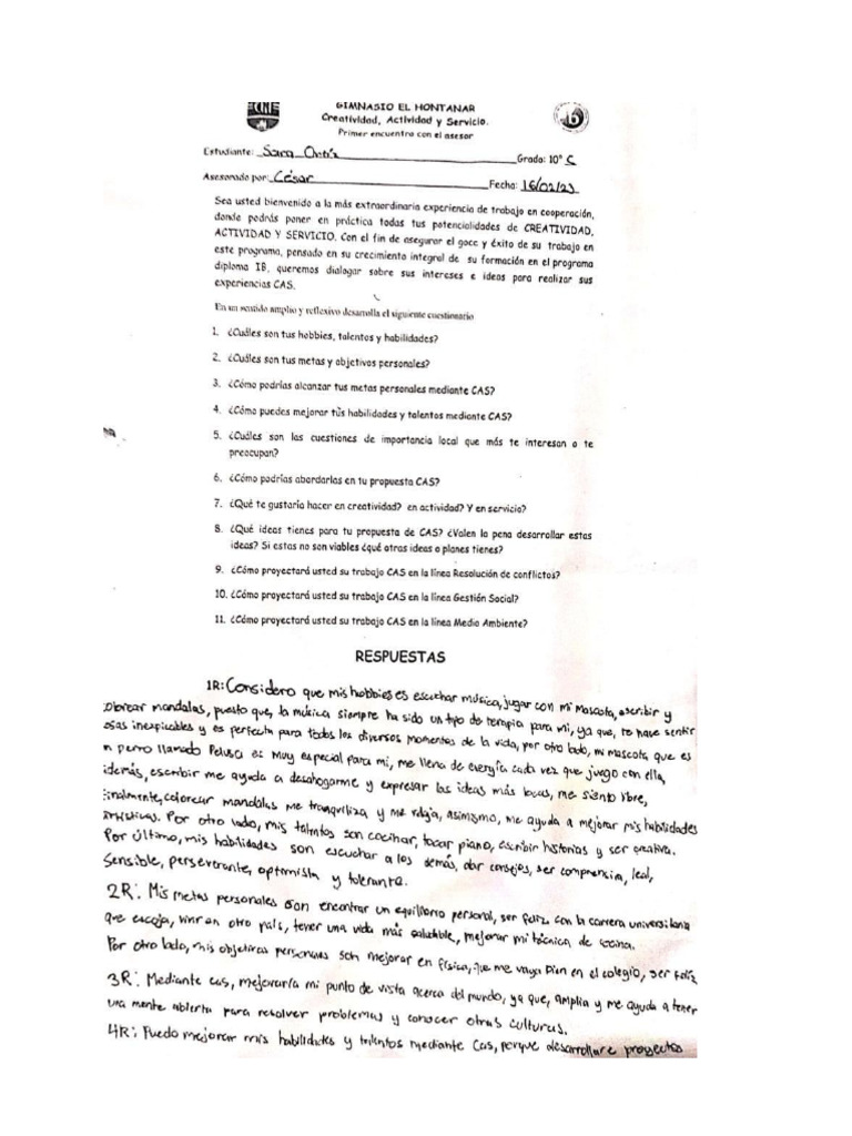 Entrevista Con El Asesor | PDF