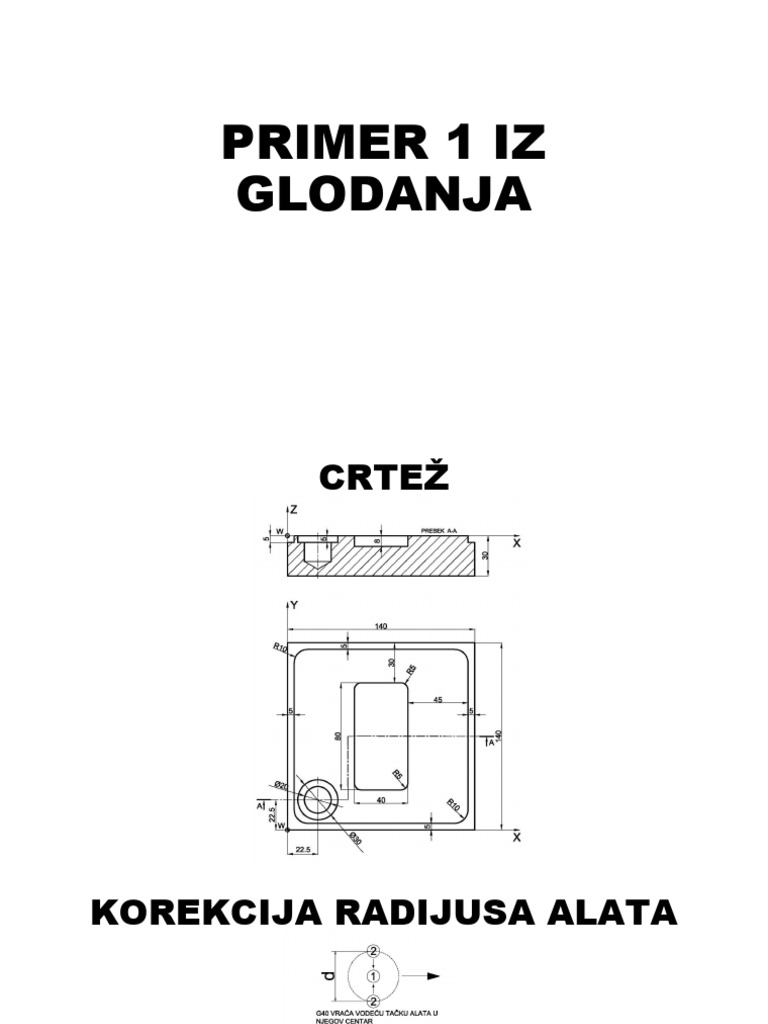 Glodanje 1 | PDF