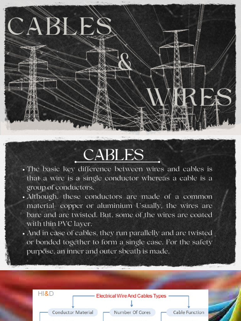 Wires and Cables | PDF