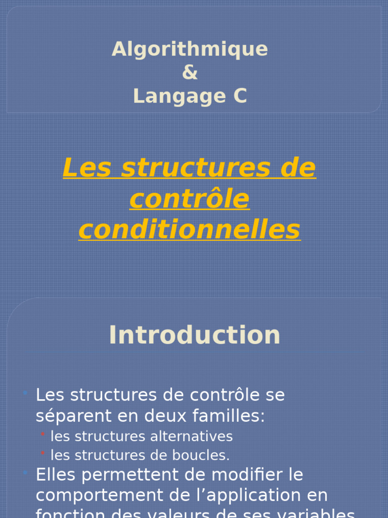 Algorithmique&Langage C-Partie2 | PDF