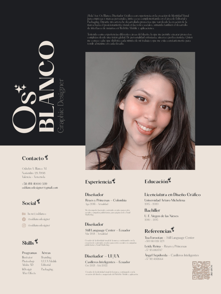 CV Os Blanco 2022 Español | PDF