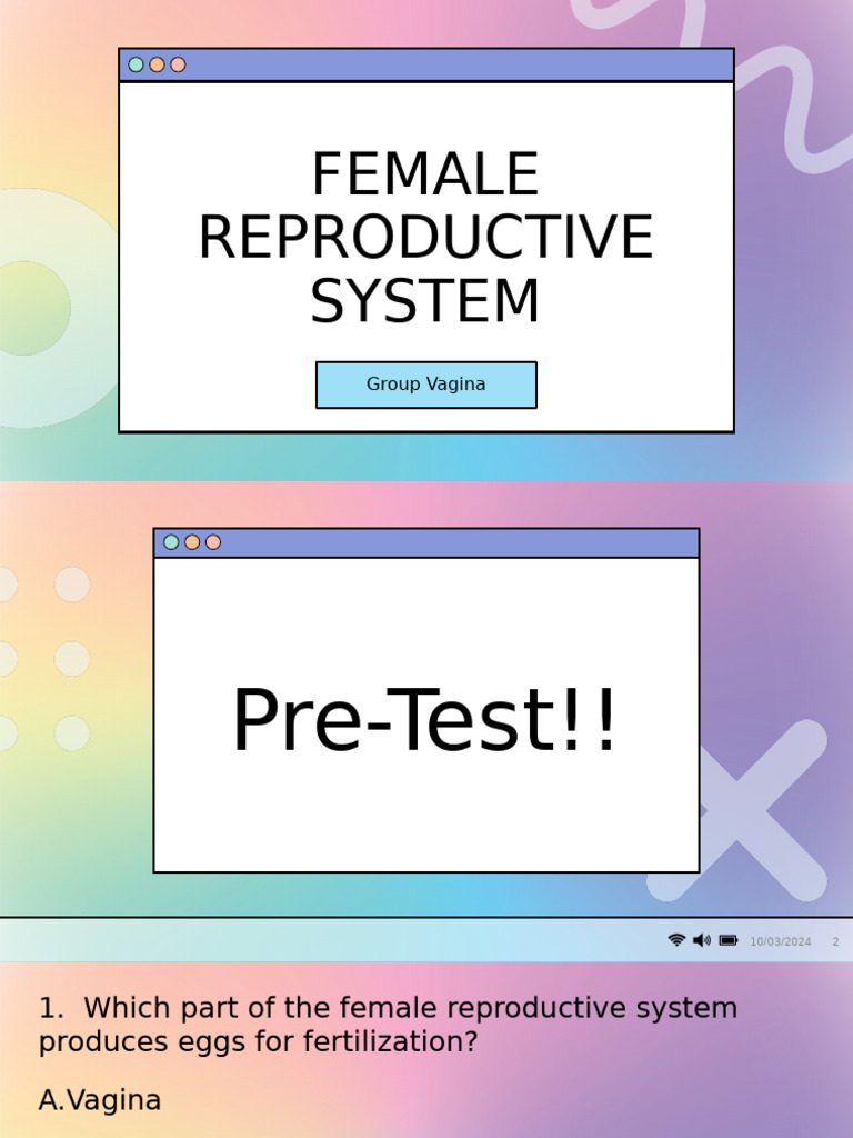 Female Reproductive System | PDF