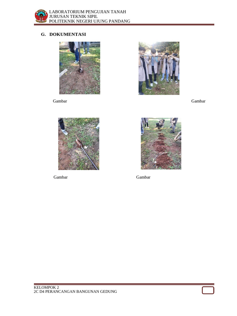 DOKUMENTASI TANAH Berat Isi | PDF