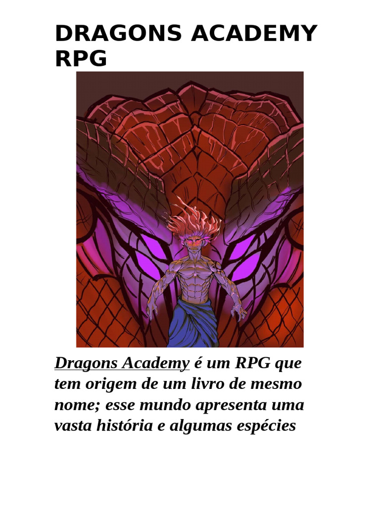 Dragons Academy RPG | PDF