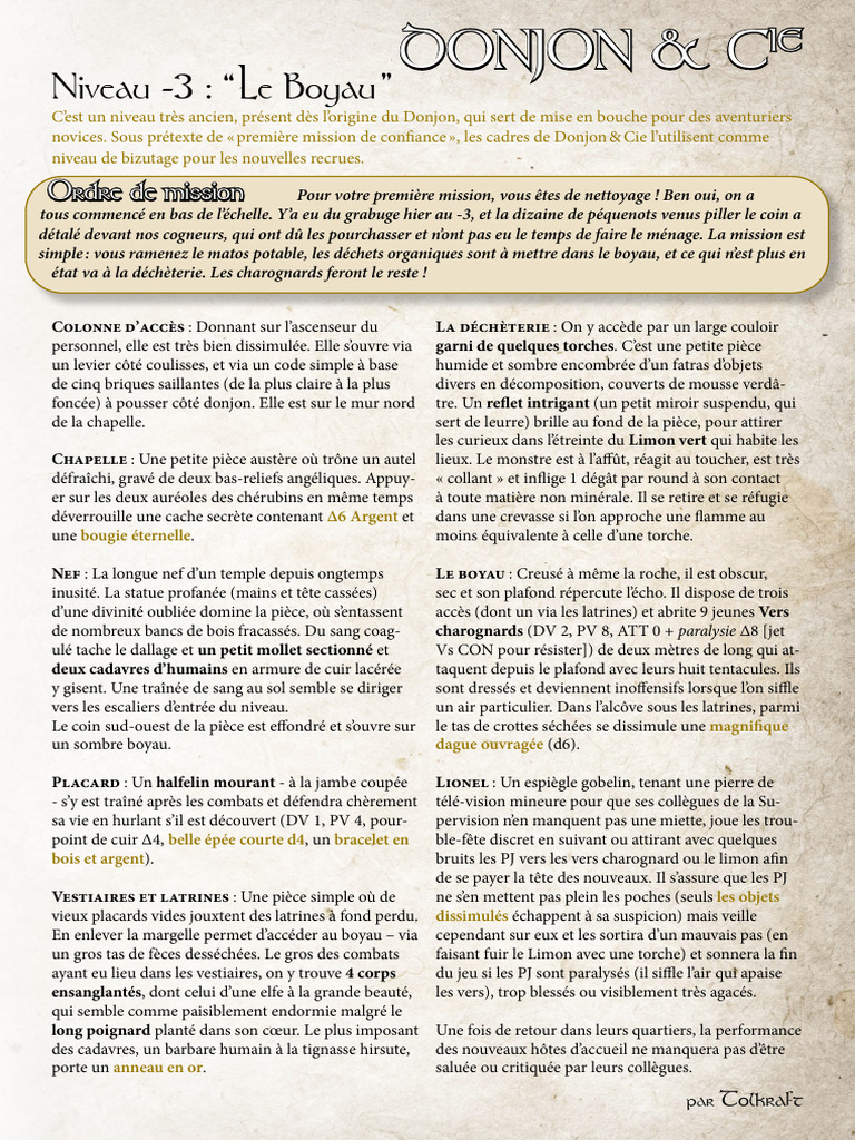 Le Boyau | PDF