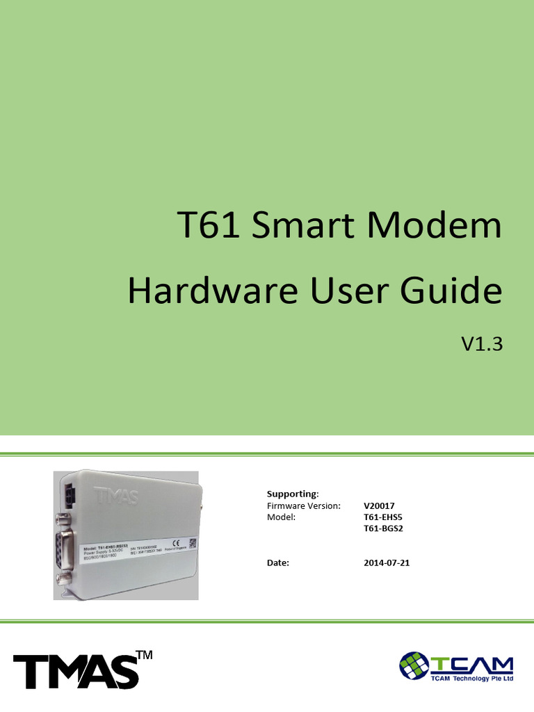 T61 Hardware User Guide v1.3 | PDF