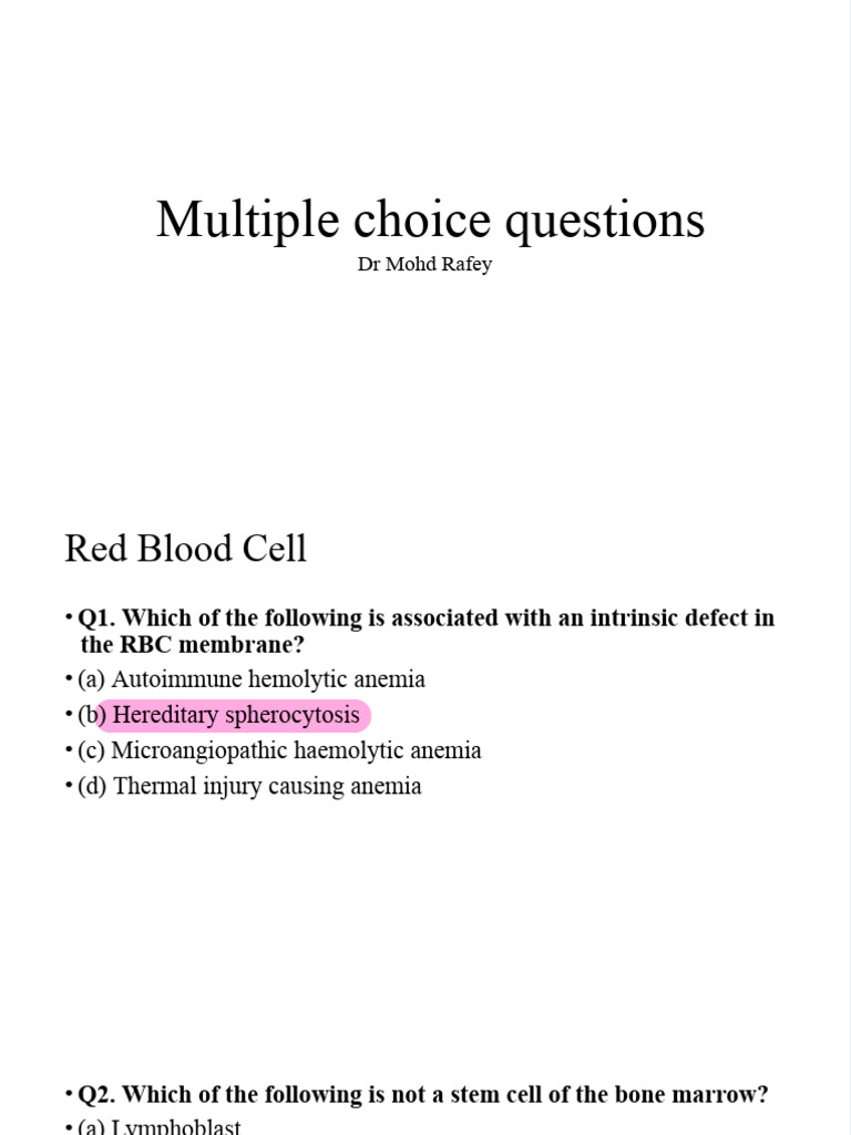 Pathology Total MCQs | PDF