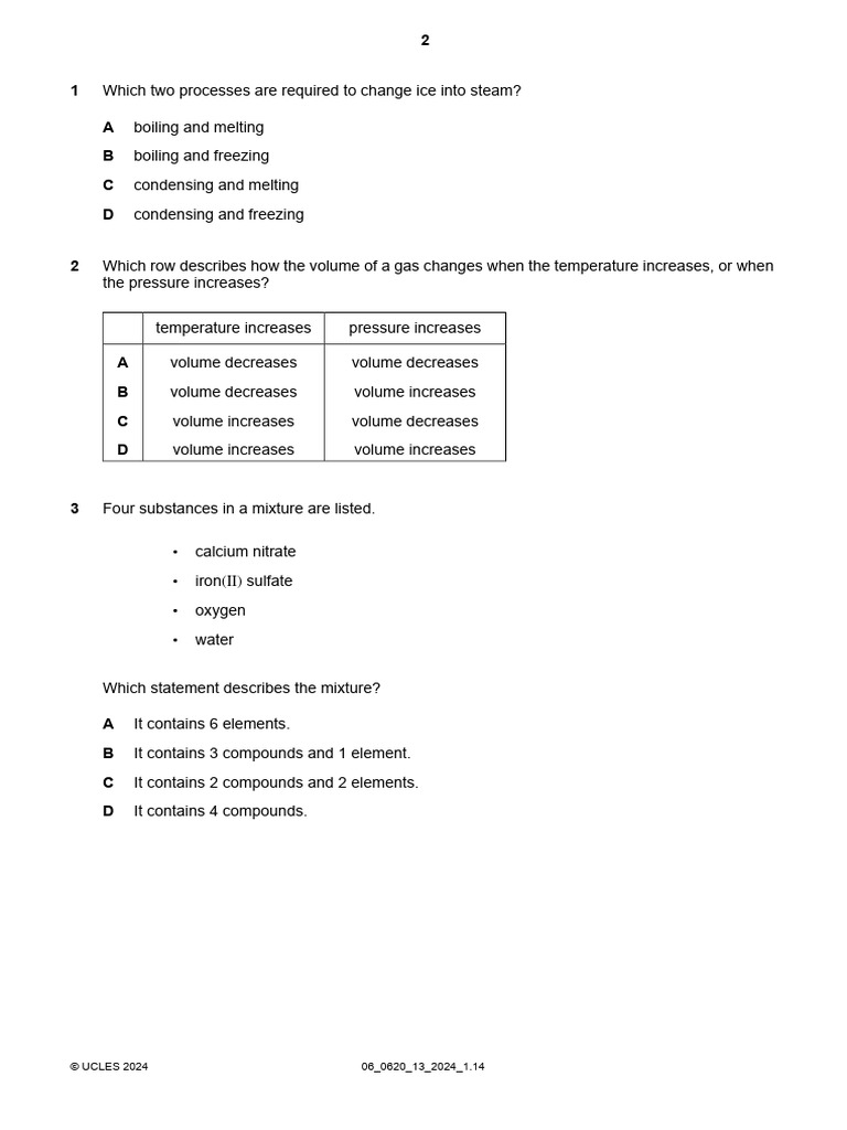 06 - 0620 - 13 - 2024 - 1.14 © Ucles 2024 | PDF