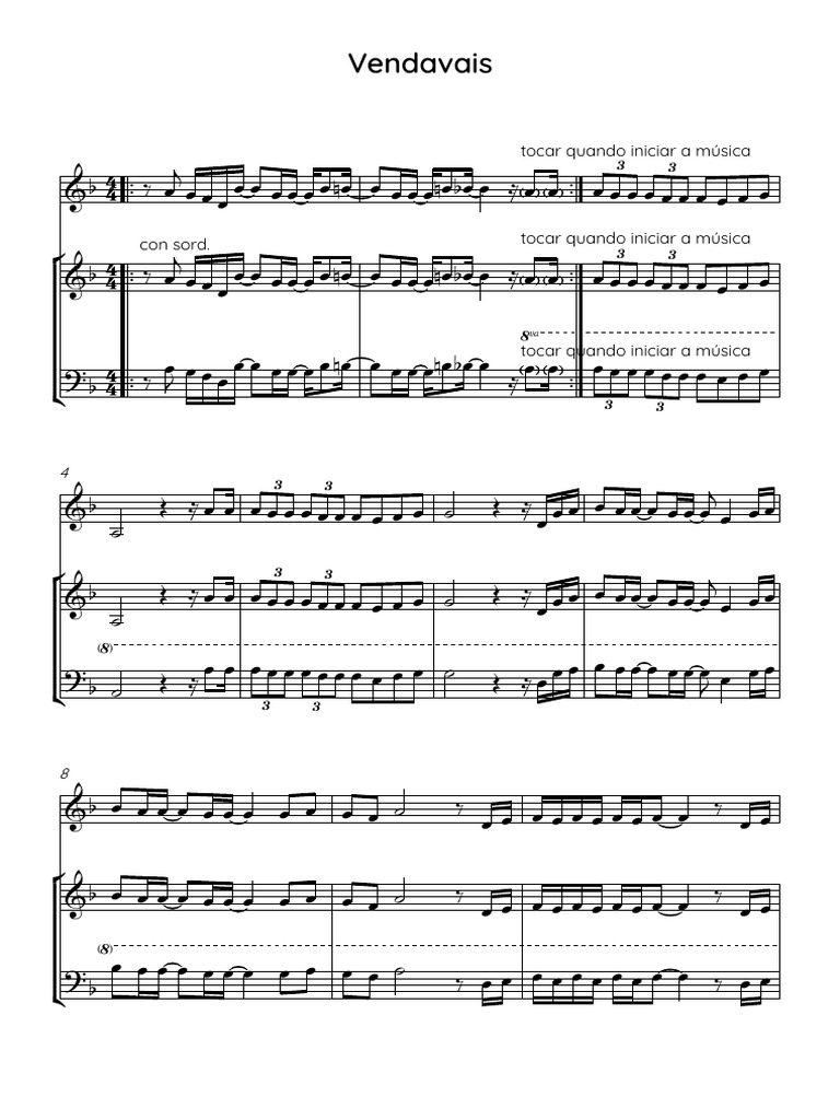 Sem Título Partituras E Partes Pdf