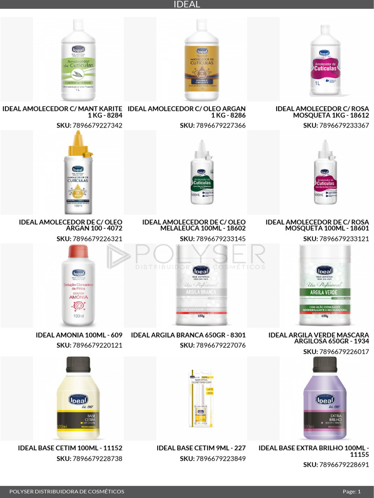 Catalogo Ideal | PDF