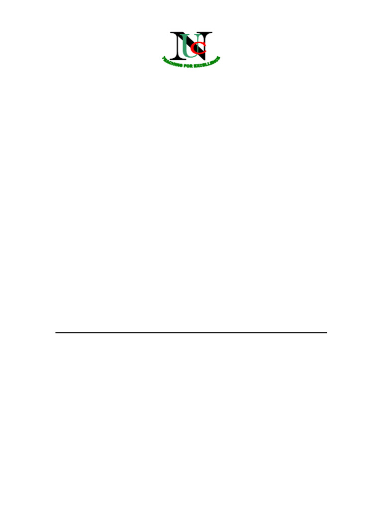 Edu 110 Test Paper | PDF