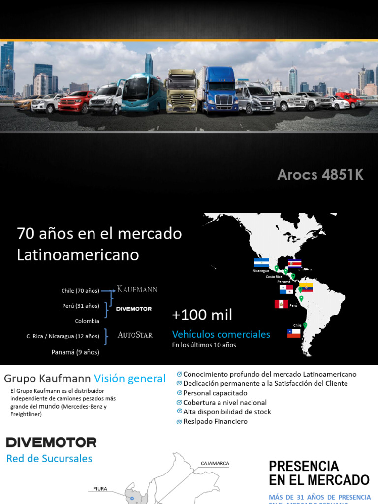 Presentación MB Arocs 4851 | PDF