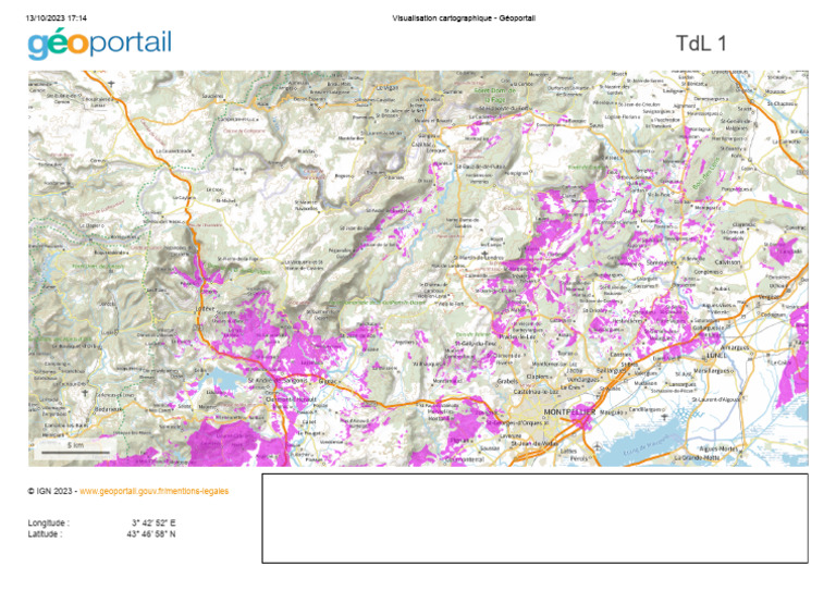 Géoportail - TDL 1 | PDF