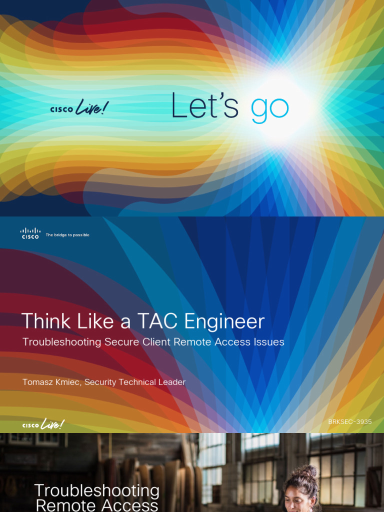 BRKSEC-3935 - Troubleshooting Remote Access | PDF