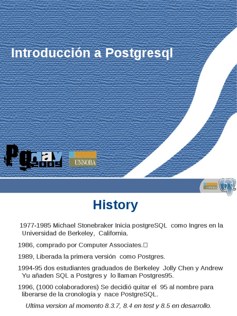 Introducción A Postgresql | PDF