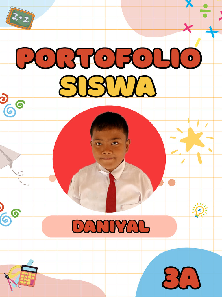 SAMPUL PORTOFOLIO SISWA | PDF