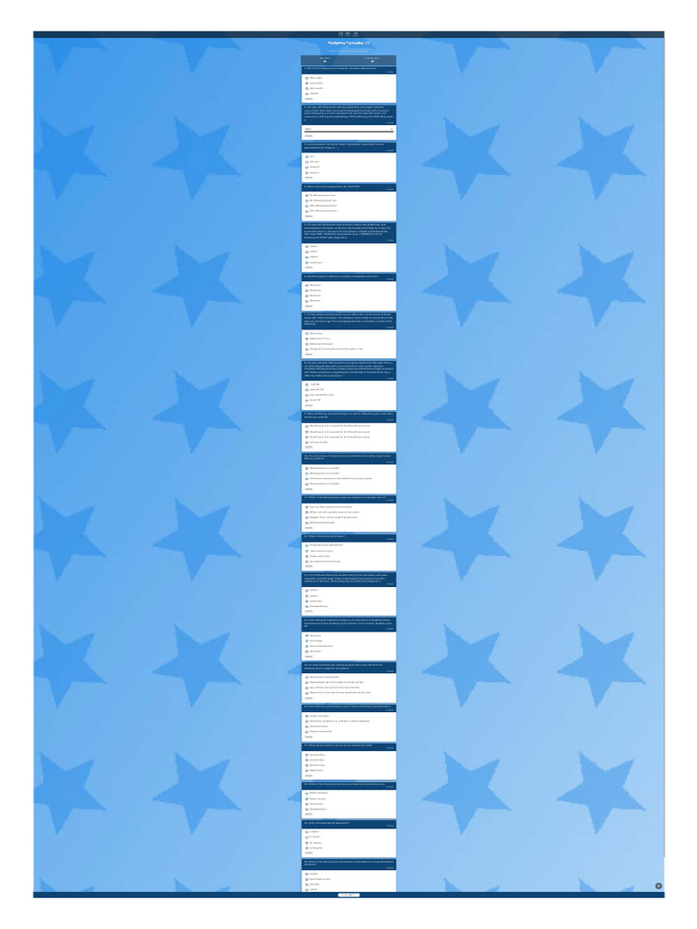 Pediatrics Formative 12 Questions | PDF