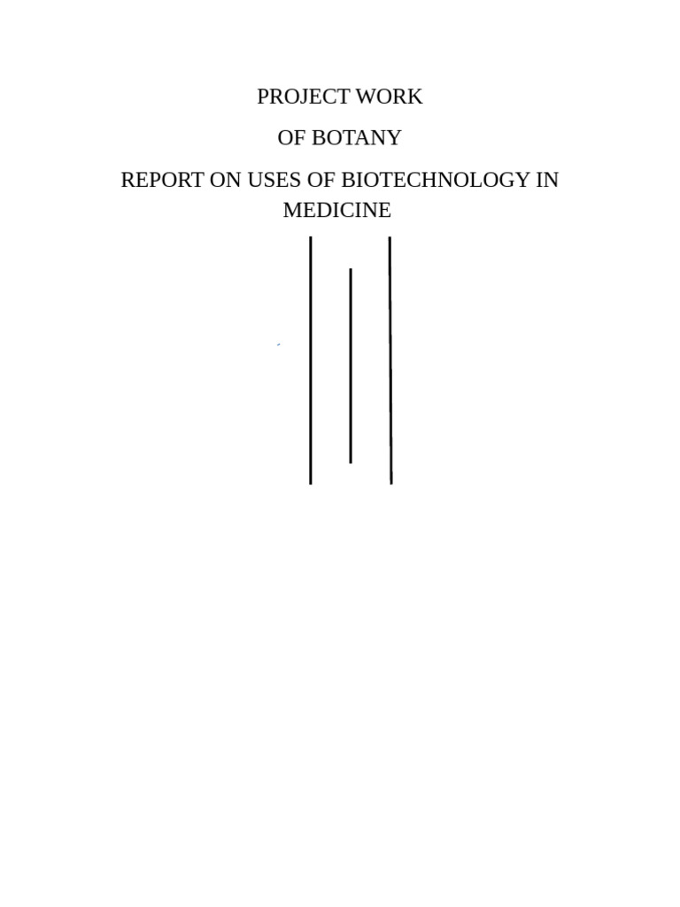 Project Work of Botant | PDF