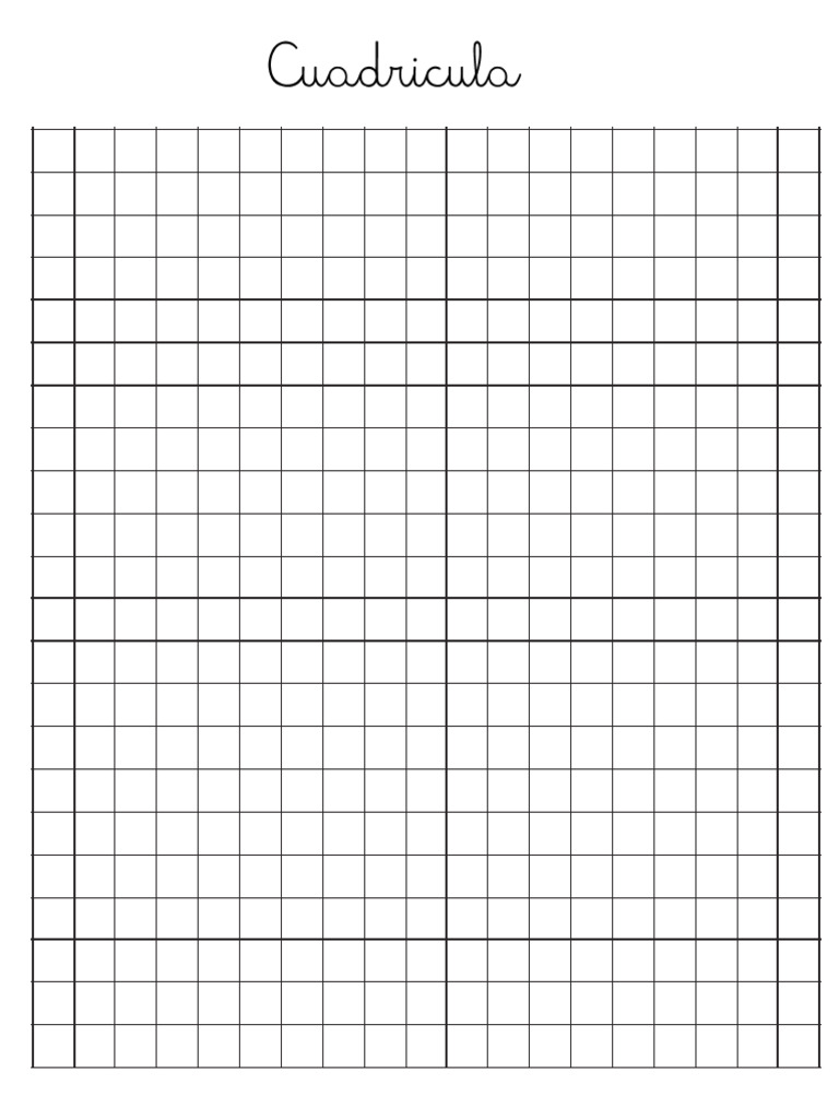 Cuadricula. | PDF