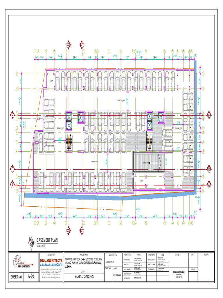 Basement Plan: Mra Architects | PDF