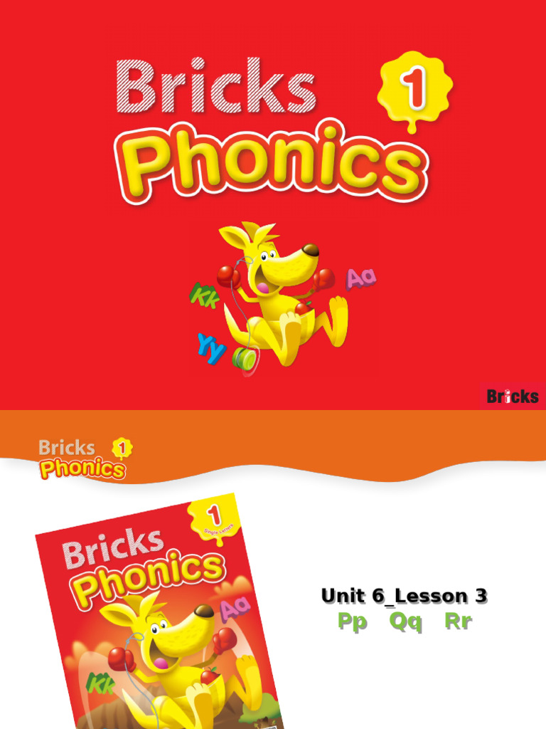 Bricks Phonics - L1 - SB - PPT - Unit 06 - Lesson 3 | PDF