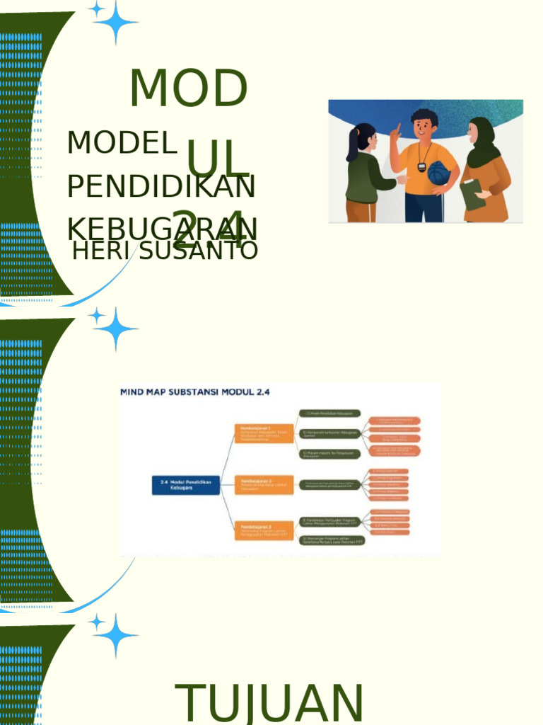 Tugas PPT Heri Modul 2.4 Model Pendidikan Kebugaran | PDF