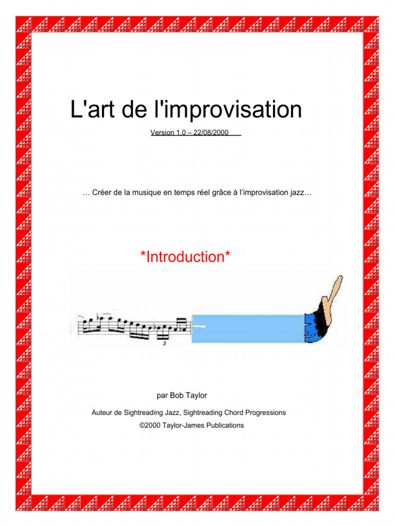 L'art de L'improvisation-Book1 FR | PDF