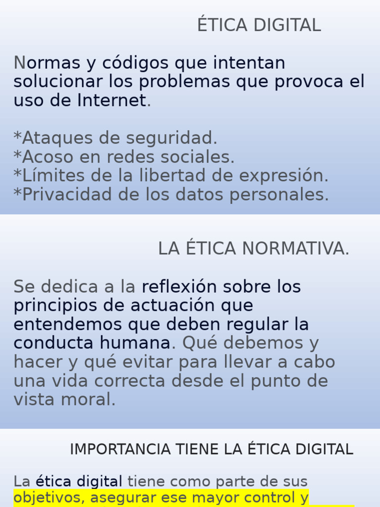 Introducción Normatividad y Ética Digital | PDF
