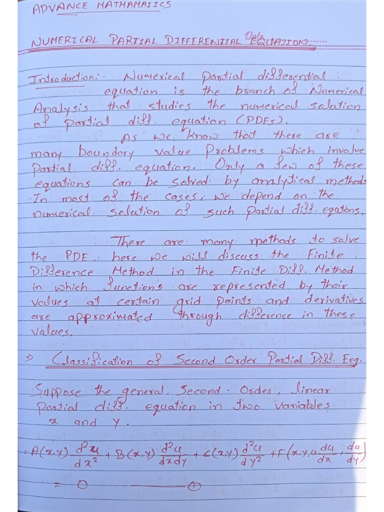 Advance Mathamatics | PDF