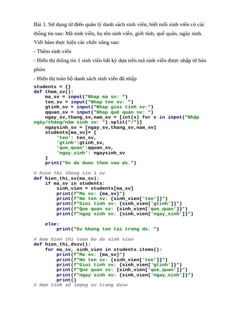 BT - Kiểu dữ liệu tổng hợp - gui sv | PDF