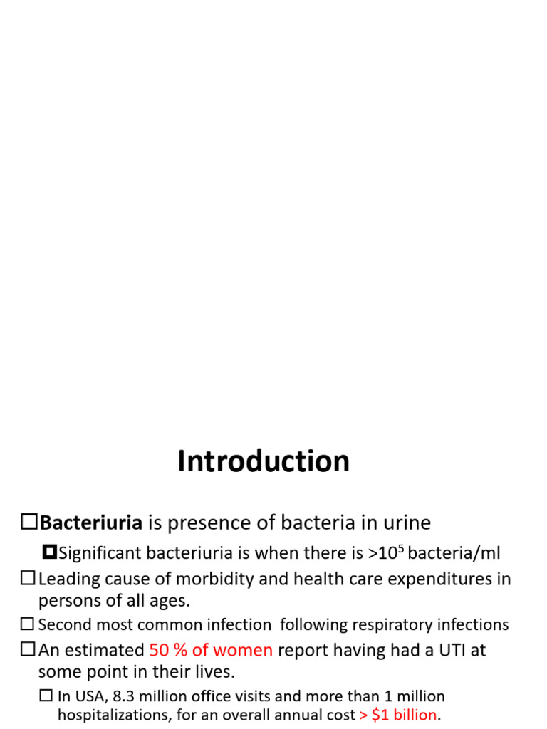 Urinary Tract Infections | PDF | Urinary Tract Infection | Medicine