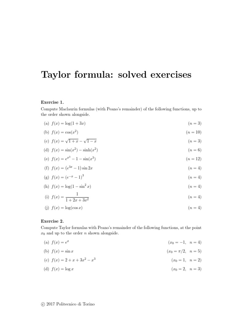 Solved Exercises | PDF | Mathematical Analysis | Teaching Methods ... Solved Exercises | PDF | Mathematical Analysis | Teaching Methods ...