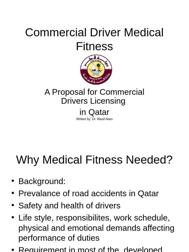 Commercial Driver Medical Fitness | PDF