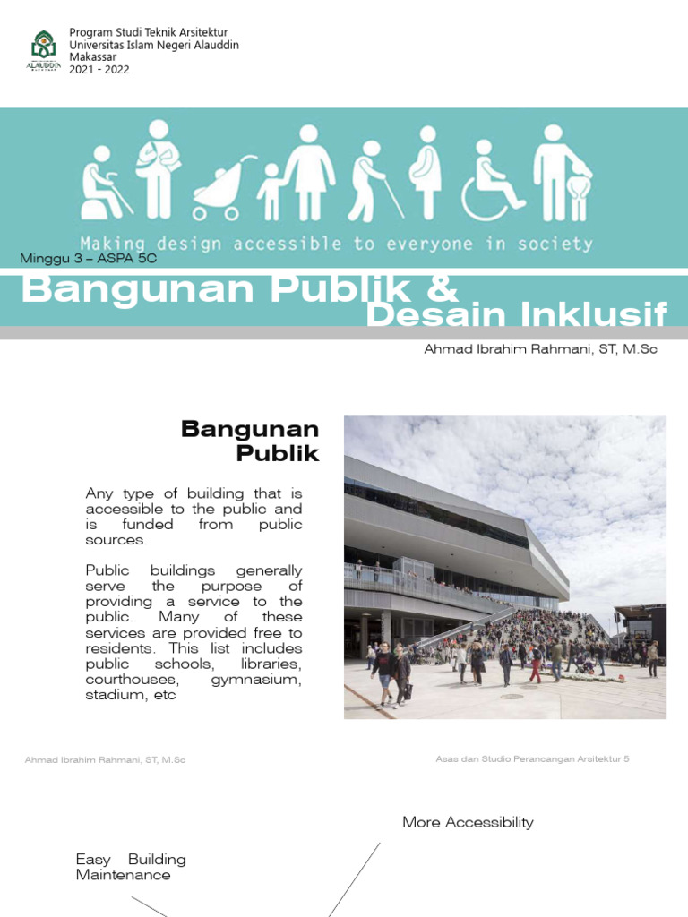 ASPA 5C-Minggu 3 Universal Design | PDF