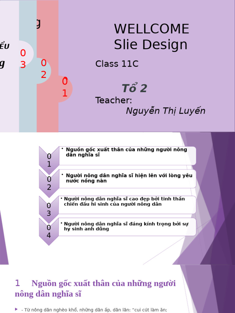 Wellcome Slie Design: Class 11C | PDF