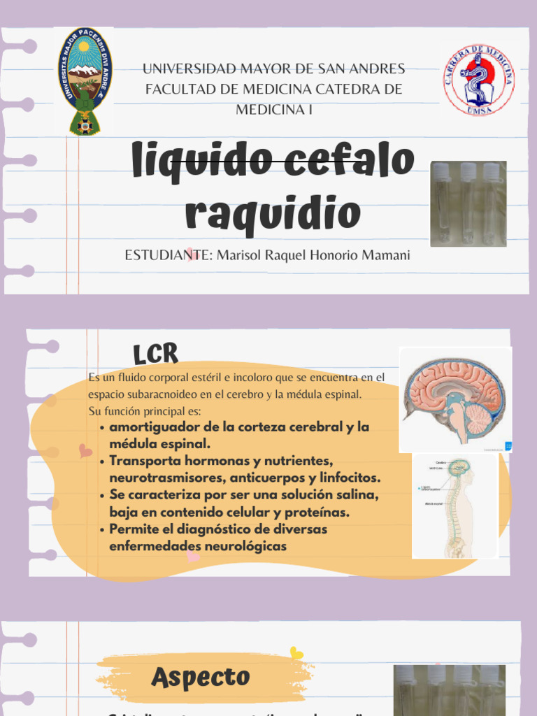 Análise do Líquido Cefalorraquidiano | PDF | Remédio | Bem-estar