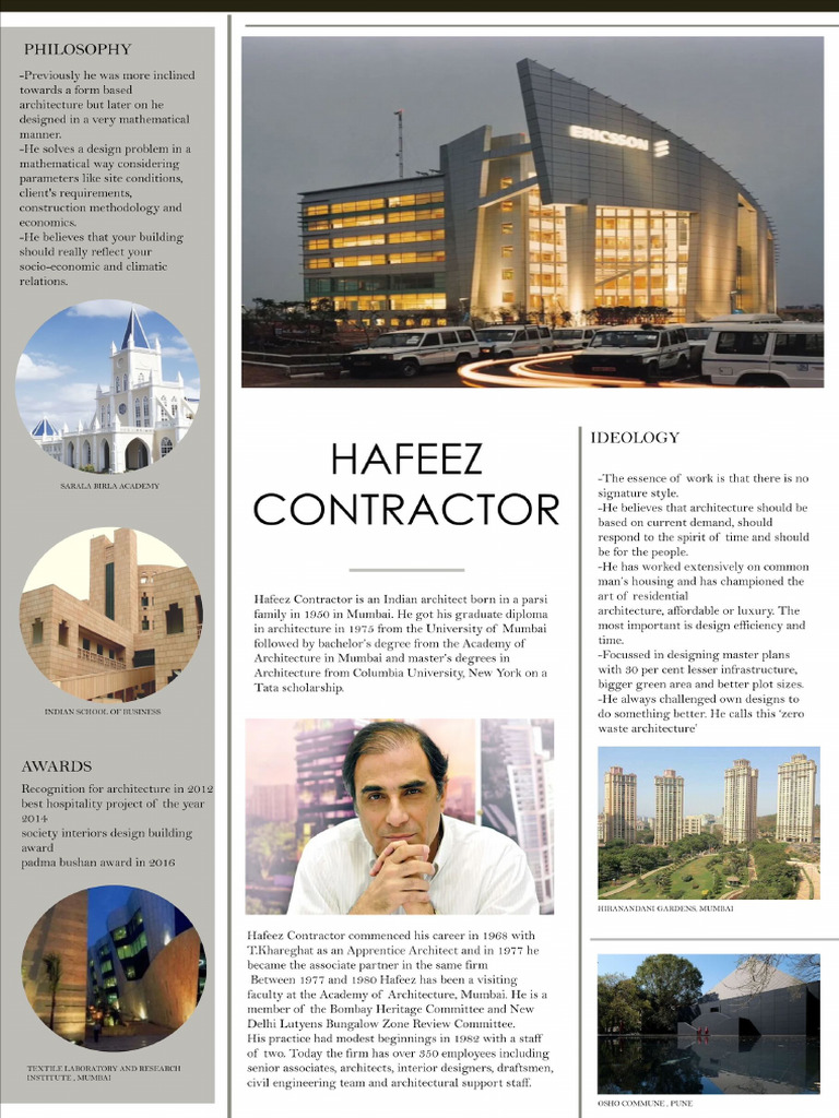 Hafeez Contractor | PDF