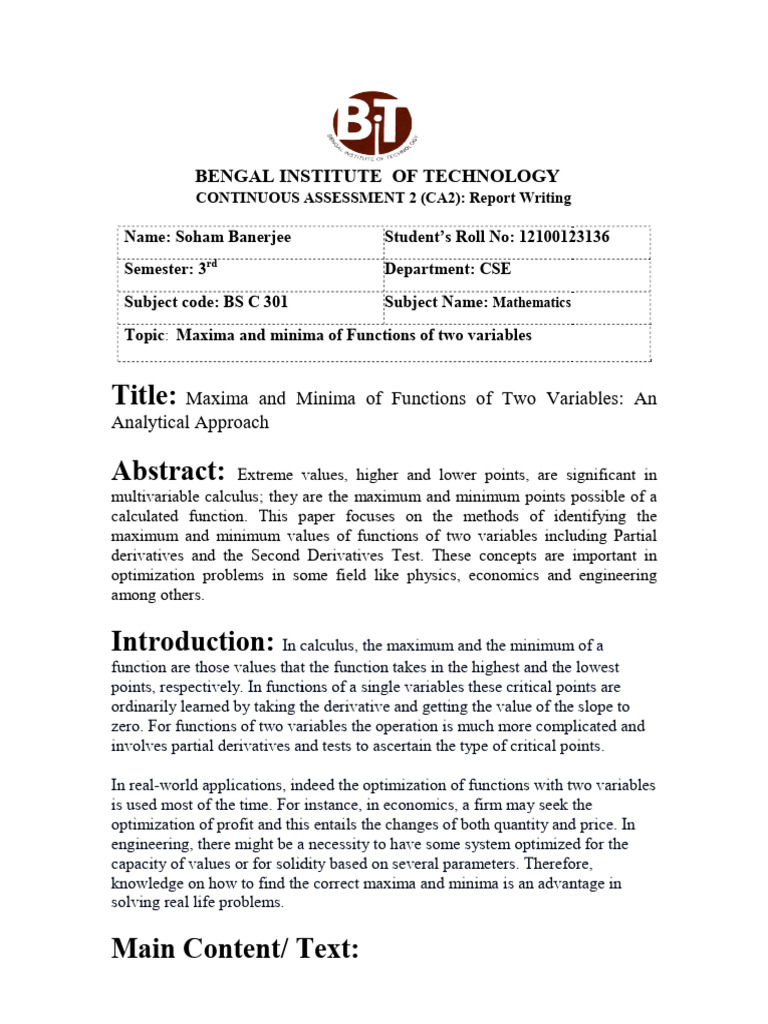 Soham Banerjee | PDF