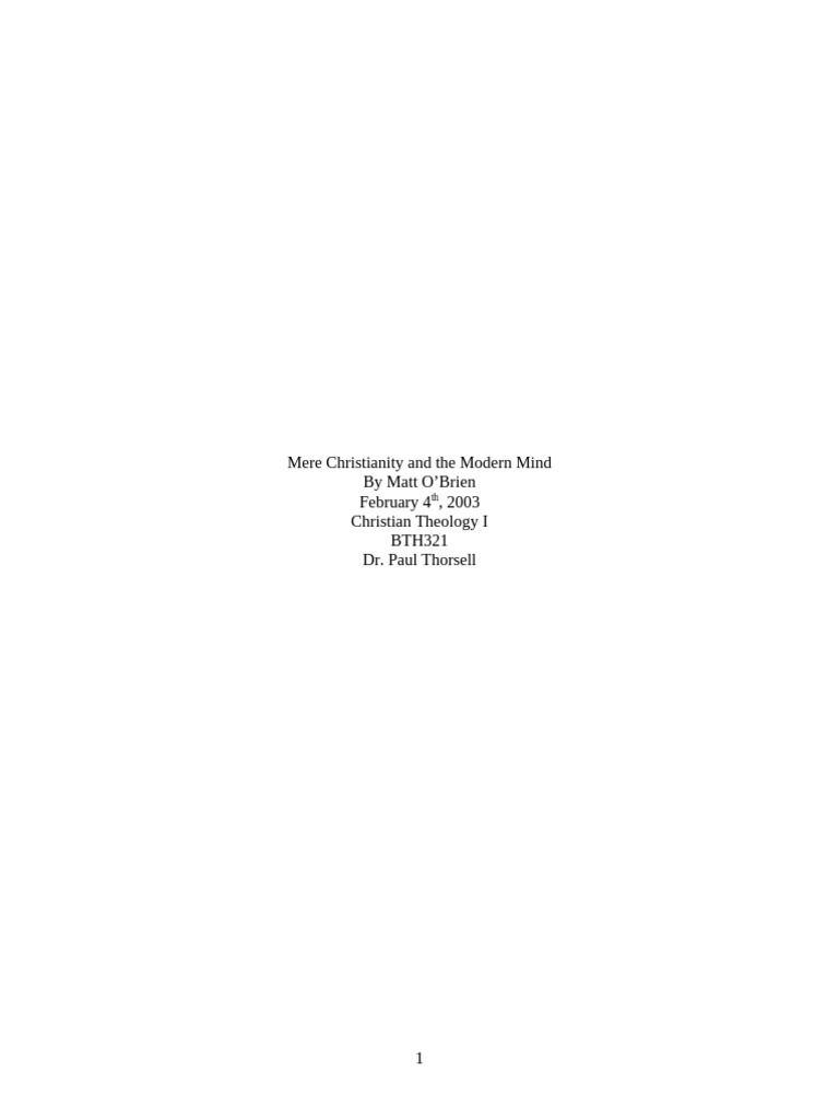 Lewis Paper | PDF