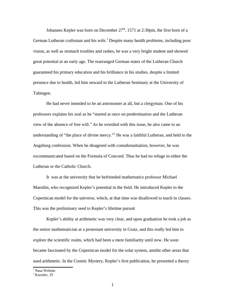 Kepler Paper | PDF