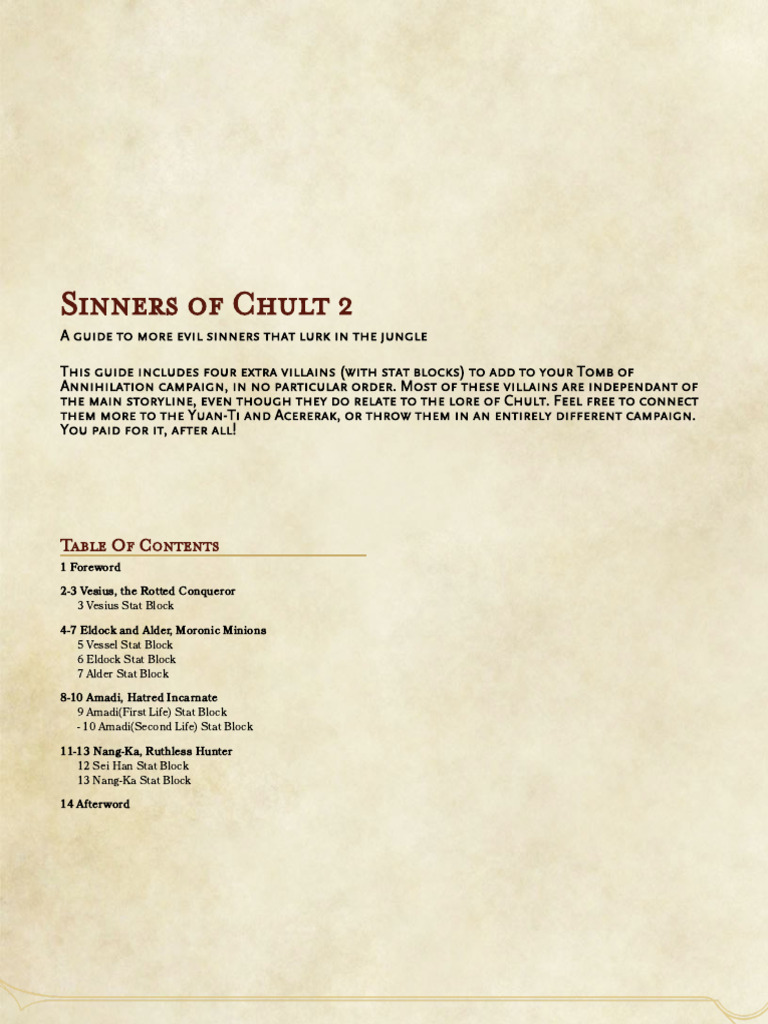 3055963-Sinners of Chult 2 | PDF