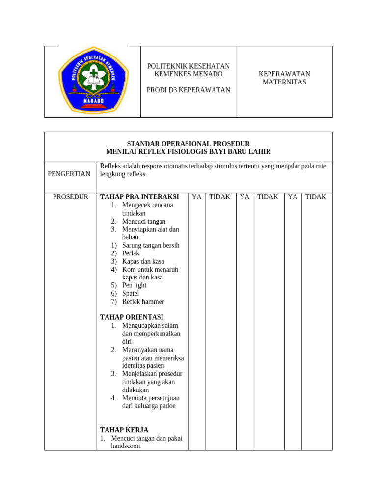 Ssop KLMPK 3 Maternitas | PDF