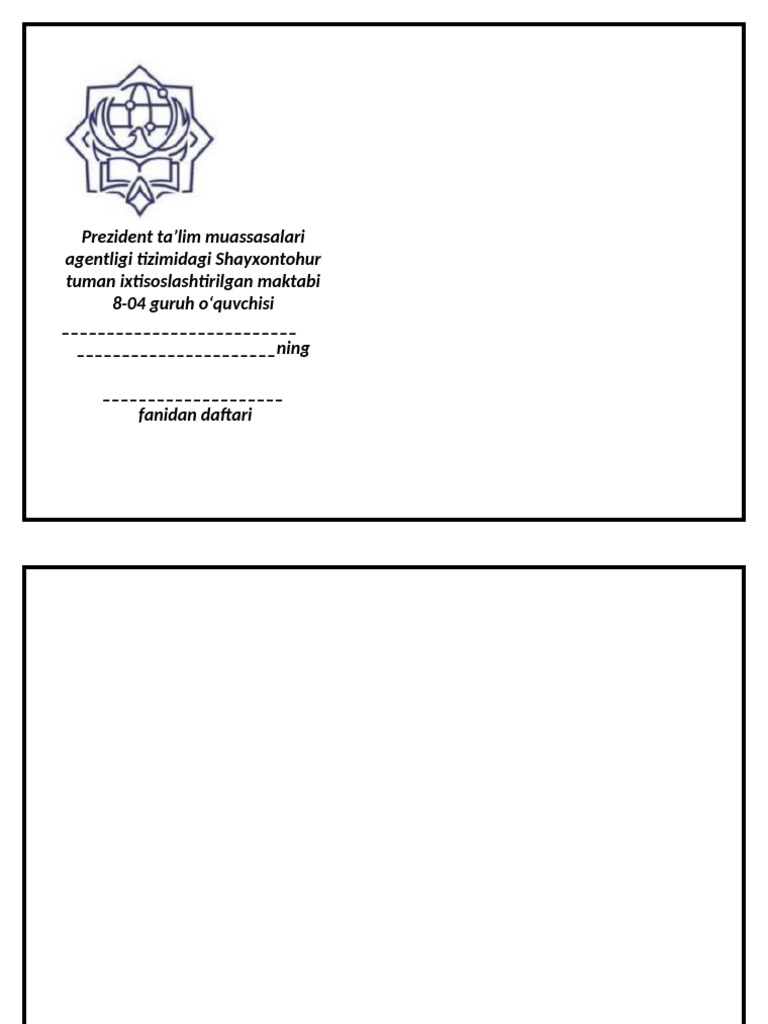 Daftar Usti 8-04 | PDF