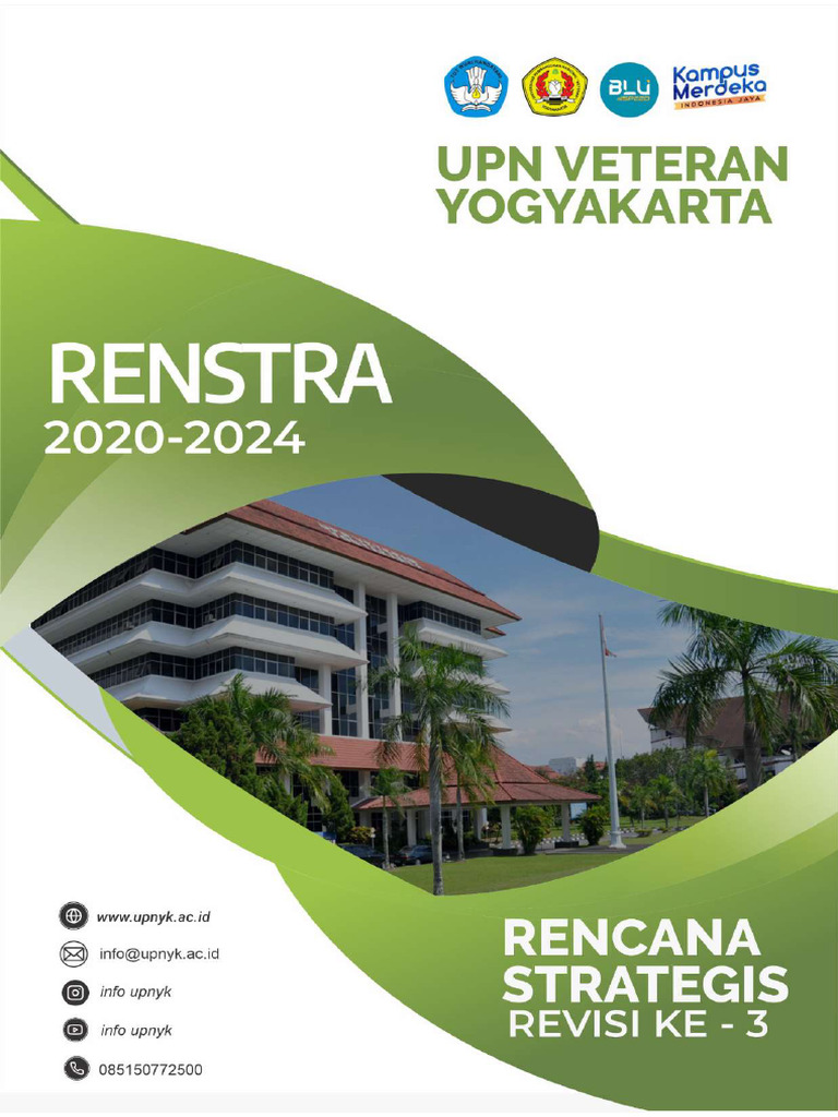 Renstra 2020-2024 Upnvy Revisi Ke 3 | PDF